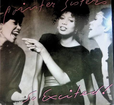 Yahoo オークション Lp レコード So Excited Pointer Sisters ポイ