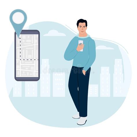 Geolocation Tracking Stock Illustrations 508 Geolocation Tracking