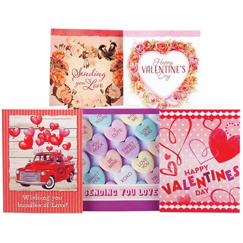 Valentine Day Card Assortment Set Of 20