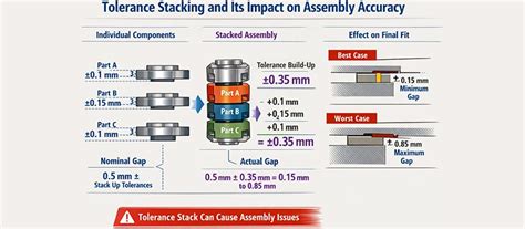 Tolerance Stacking And Its Impact On Assembly Accuracy