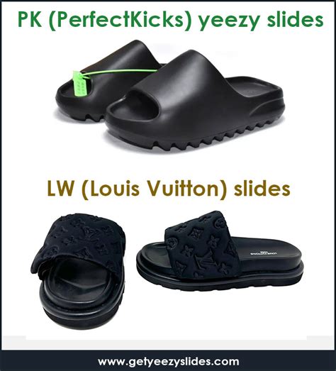 Lw Vs Pk Yeezy Slides