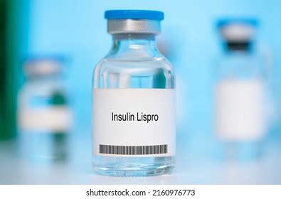 Insulin Lispro Insulin Lispro Medical Liquid Stock Photo 2160976773 Shutterstock