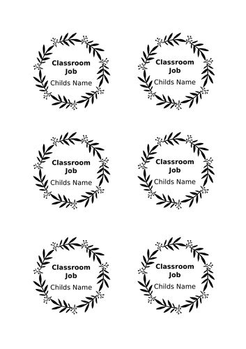 Our Classroom Helpers Display Pack Teaching Resources