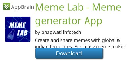 Meme Lab Meme Generator App For Android App Stats And Insights