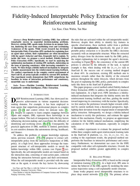 Fidelity Induced Interpretable Policy Extraction For Reinforcement
