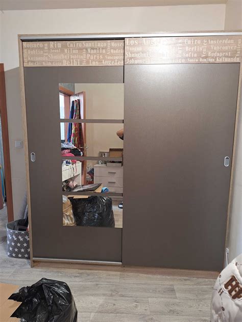 Гардероб с плъзгащи врати гр Варна Автогара • Olx Bg