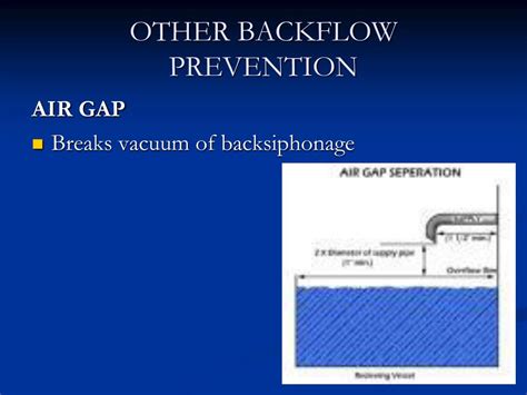 PPT Backflow Prevention PowerPoint Presentation Free Download ID 5765888