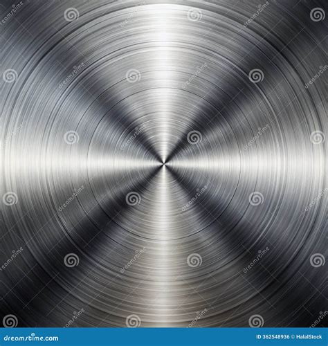 Radial Brushed Metal Pattern Texture Royalty Free Stock Image 45220240
