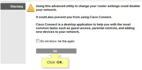 Linksys Official Support Accessing Advanced Settings Through Linksys Connect