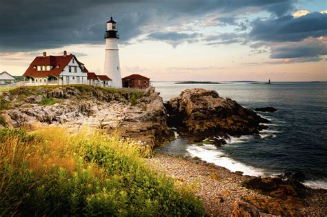 🔥 Free Download Maine Lighthouse Gulf Of Wallpaper Landscapes By