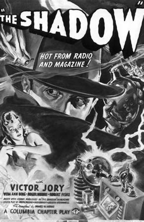 Poster For The Shadow Movie Serial Starring Victory Jory 1940 Pulp
