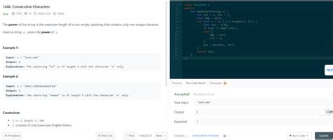 Day 89 Of 100 Days Coding Challenge Consecutive Characters Samrath