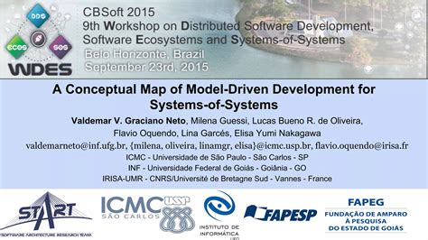 Wdes 2015 Paper A Conceptual Map Of Model Driven Development For Systems Of Systems Ppt