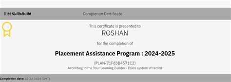 roshan on linkedin dataanalytics ibmskillsbuild certification