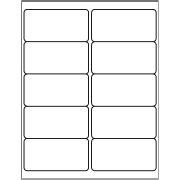 Template For Avery 18663 Shipping Labels 2 X 4