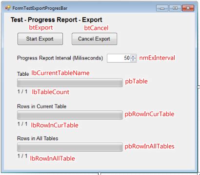 Using Progress Report With Export Backup Mysqlbackupnet Mysqlbackup Net Github Wiki