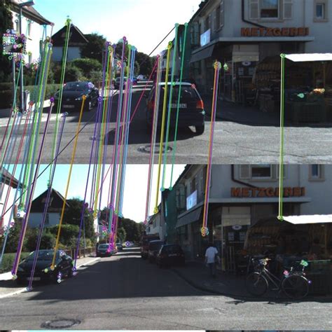 Here Is An Example Of Loop Closure Detection The Colourful Points