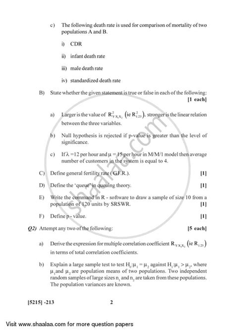 Statistical Methods And Use Of R Software 2017 2018 Bsc Statistics Semester 4 Sybsc 2013
