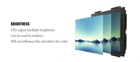 China Indoor Industrial Embedded Open Frame LCD Monitor Manufacture And Factory Ledersun