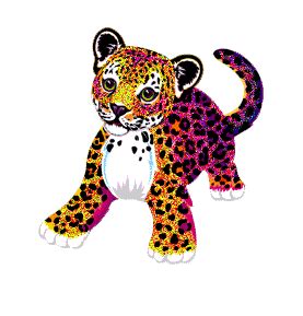 Colorful Lisa Frank Sticker Sheets