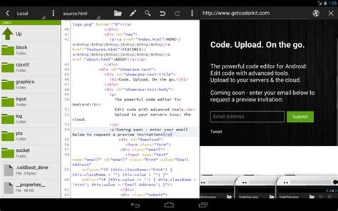 6 best android code editors dovethemes