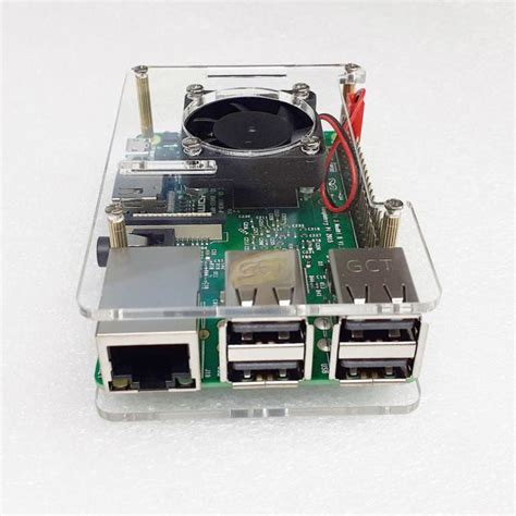 Відкритий захисний корпус для Raspberry Pi 4 купити в Києві та Україні
