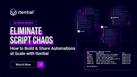 Eliminate Script Chaos How To Build And Share Automations At Scale With