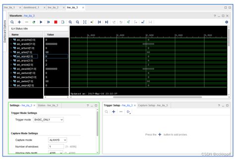vivado 在硬件中调试逻辑设计 vivado ila capture setup csdn博客