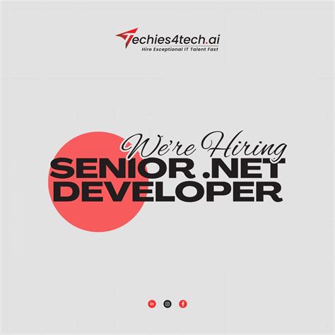 Techies4techai On Linkedin Techies4tech Hiring Hiringnow Ai