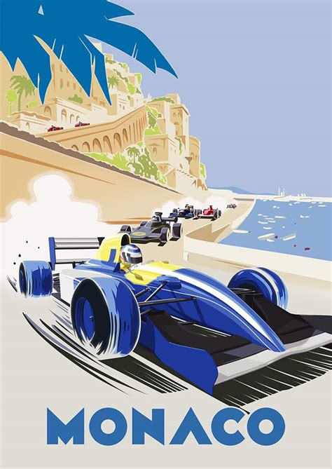 F1 Formula 1 Formule 1 Grand Prix Motorsport Art Racing Cars Print Poster Decoration