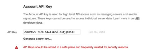 api update manage servers and sender signatures postmark