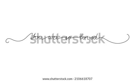Continuous One Line Script Cursive Text Stock Vector Royalty Free Shutterstock