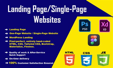 Develop A Fully Responsive And Animated Html Css Landing Page Or Single Page By Web7developer3