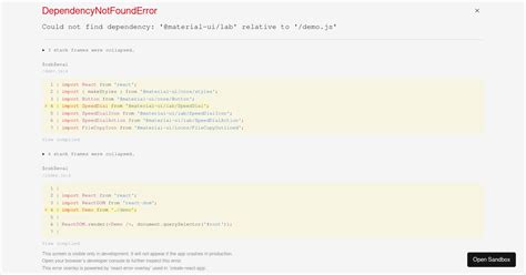 React Speed Dial Examples Codesandbox
