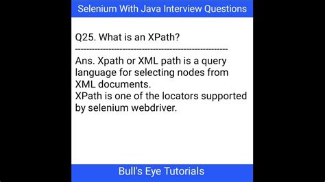 What Is An Xpath Relative Xpath Absolute Xpath Selenium With Java