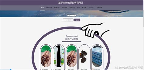 Springbootvue基于web的绿色环保网站【开题程序论文】 Csdn博客
