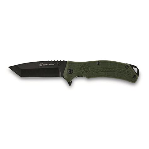 Smith And Wesson Hrt Spring Assisted Knife With Bullet Bottle Opener Combo Sportsmans Guide