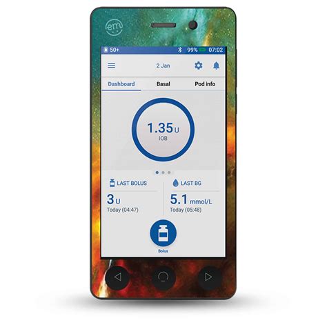 Nebula Omnipod Dash Receiver Sticker In 2022 Dash Omnipod Vinyl Sticker