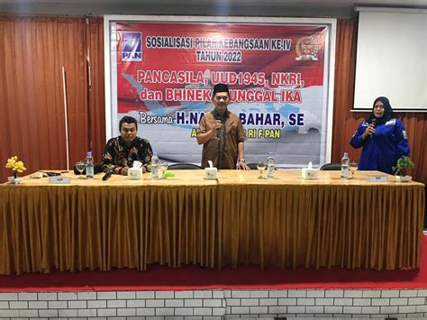 Nasril Bahar Ajak Milenial Amalkan Empat Pilar Kebangsaan Siaran Indonesia