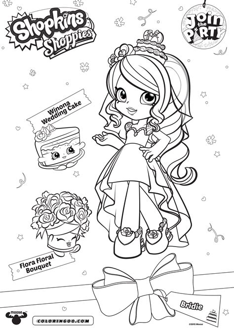 Shopkins Coloring Pages