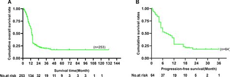 The Cumulative Overall Survival Rates Of 253 Patients And Cumulative Download Scientific