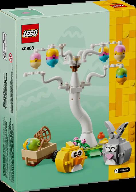 Lego Easter Set 40808 Easter Bunny And Chick Egg Hunt Officially Revealed February 2025