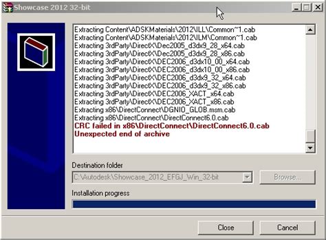 Solved Crc Failed In 2012 File Is Broken Autodesk Community
