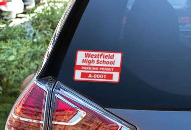 School Promotional Products Custom Signs Apparel And Parking Permits