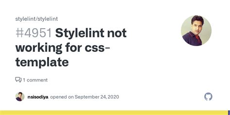 stylelint not working for css template · issue 4951 · stylelint