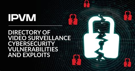 Directory Of Video Surveillance Cybersecurity Vulnerabilities And Exploits