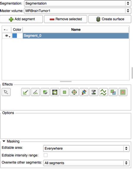 Documentation Modules SegmentEditor Slicer Wiki