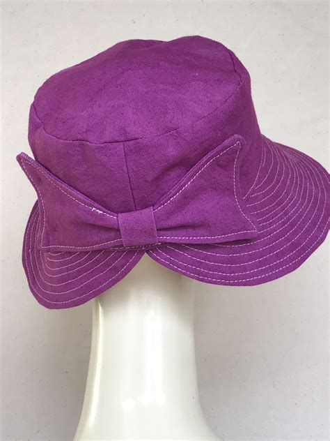 Bucket Hat Made To Order Violet Betty Bucket The Hat Junkie