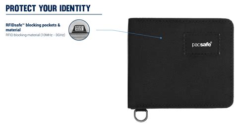 Pacsafe Rfidsafe Rfid Blocking Bifold Wallet Xnocs