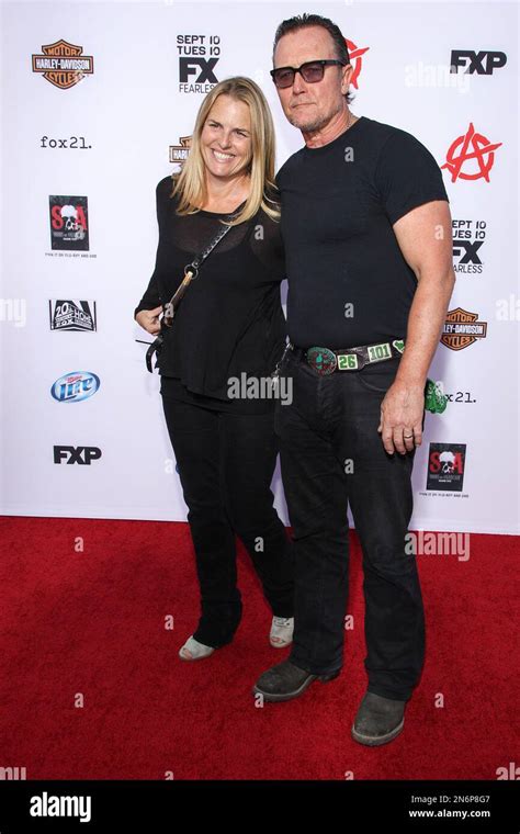 From Left Barbara Patrick And Actor Robert Patrick Arrive At The Season 6 Premiere Screening Of